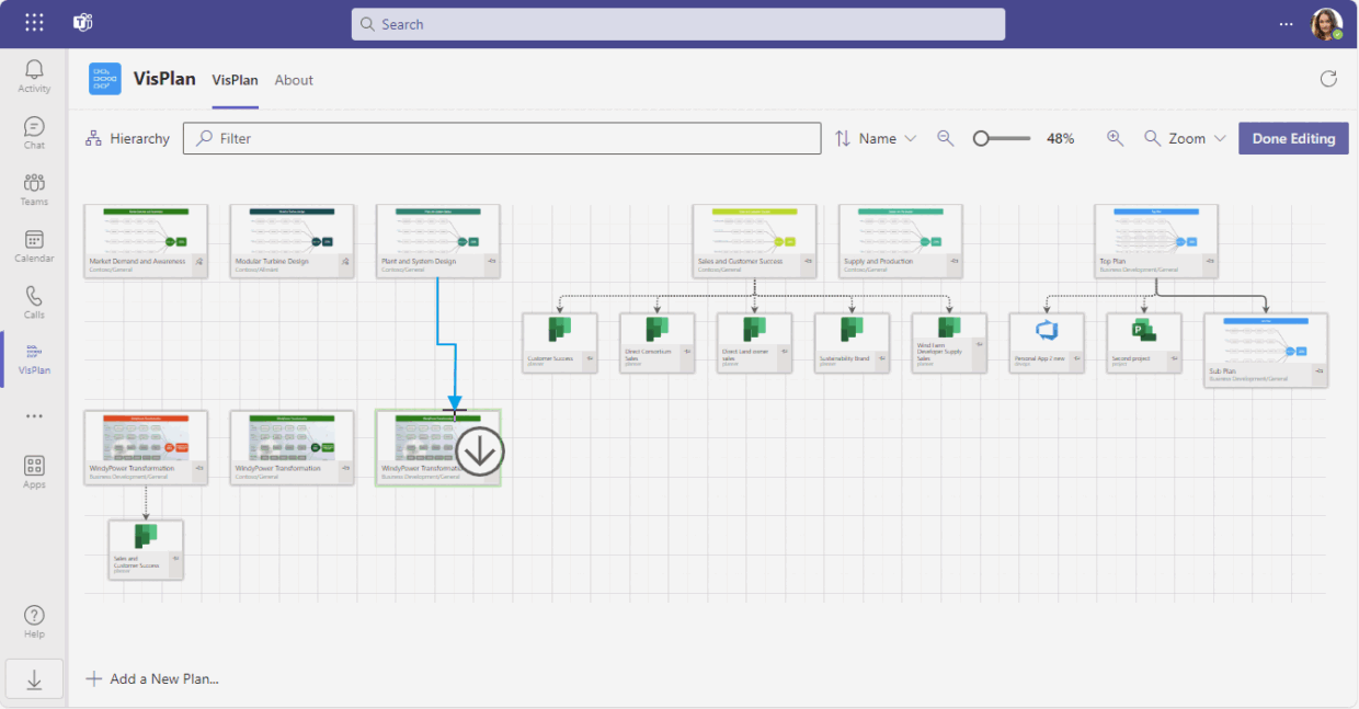 How to use the Hierarchy View - VisPlan
